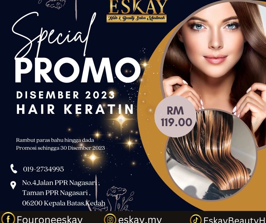 Eskay Hair & Beauty Salon Muslimah di Malaysia